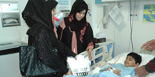 DEWA Visits Rashid Hospital - A Heartwarming Initiative