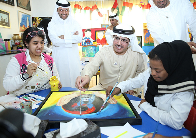MD & CEO of DEWA visits Rashid Centre for the Disabled